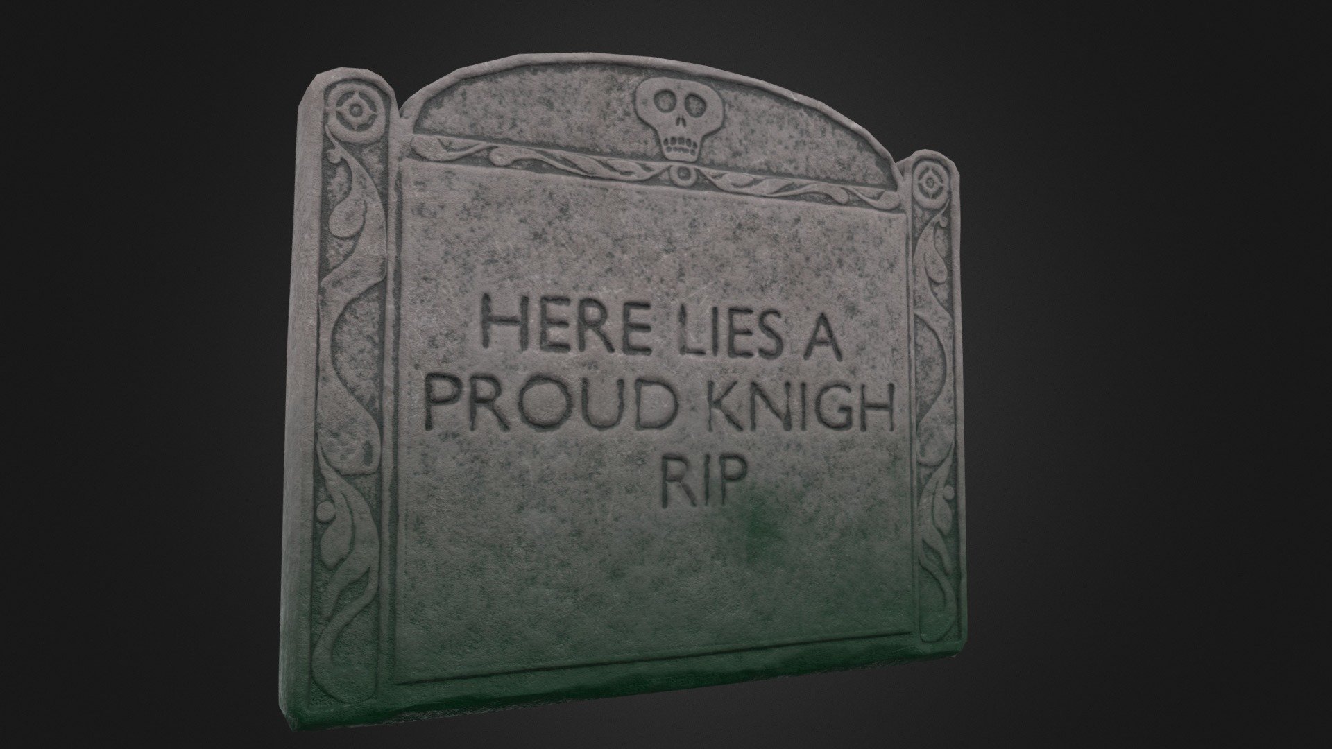 Grave stone - Download Free 3D model by Peter_268 (@petrucavcaliuc1 ...
