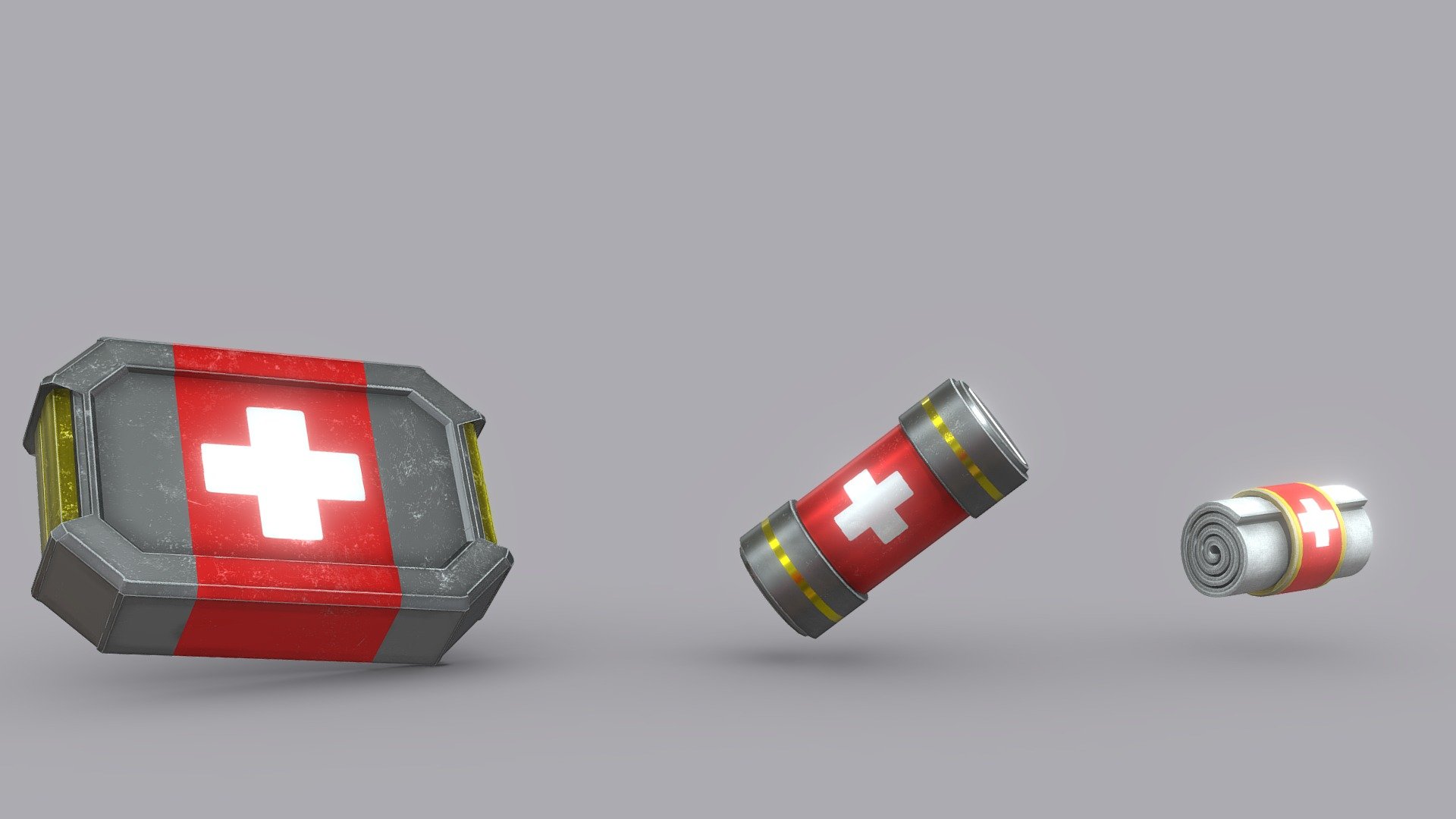 Health Packs - Download Free 3D model by Mora (@MoraAzul) [321f384 ...
