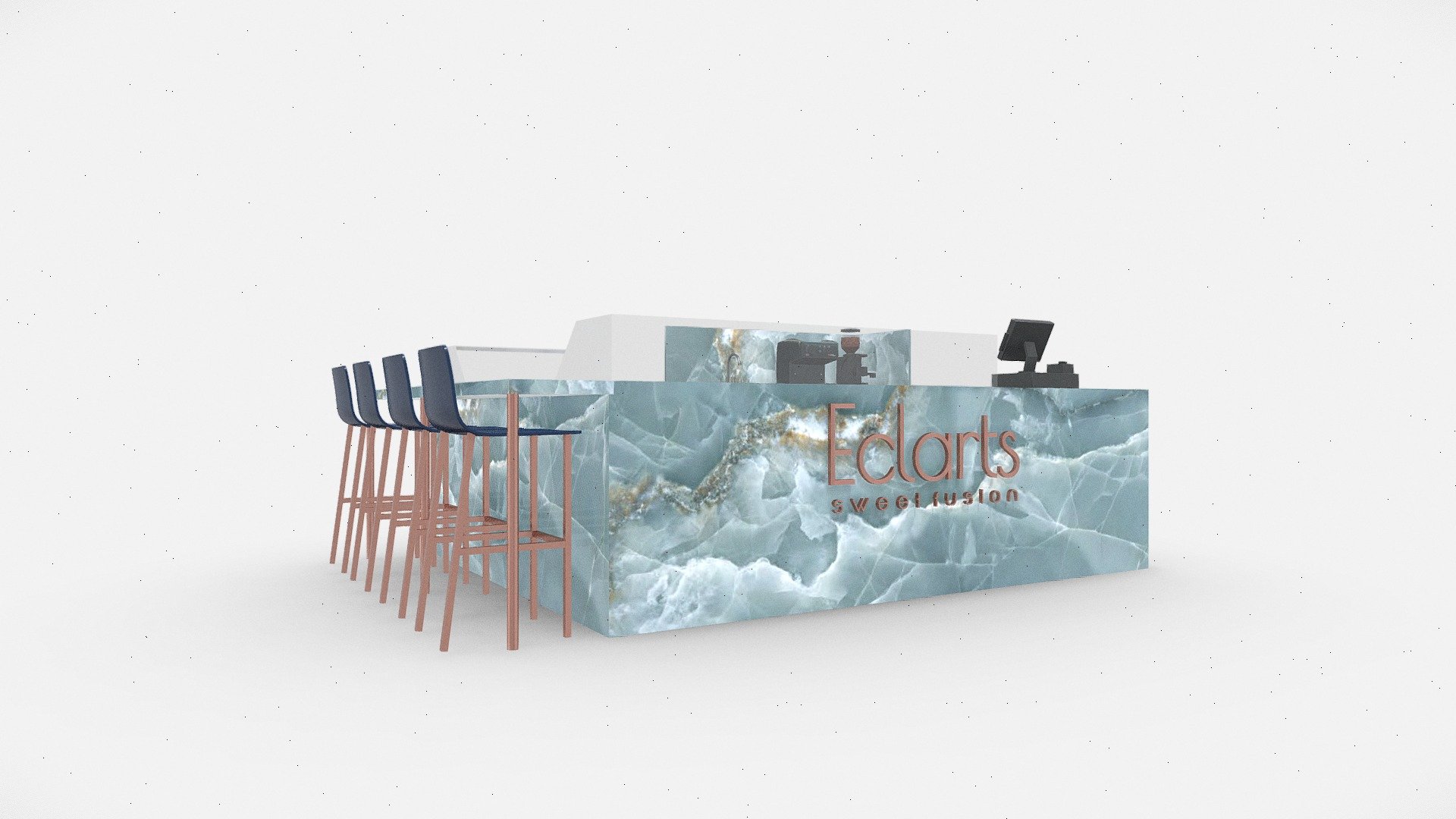 Randare insulă Eclarts - Sweet Fusion - 3D model by Patrudoizero Design ...