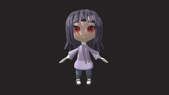 Chibi-character 3D models - Sketchfab