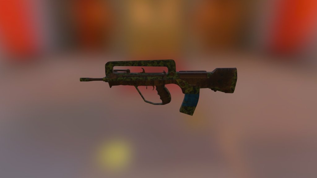 Famas|Army - 3D model by HaiST_2 [322071f] - Sketchfab