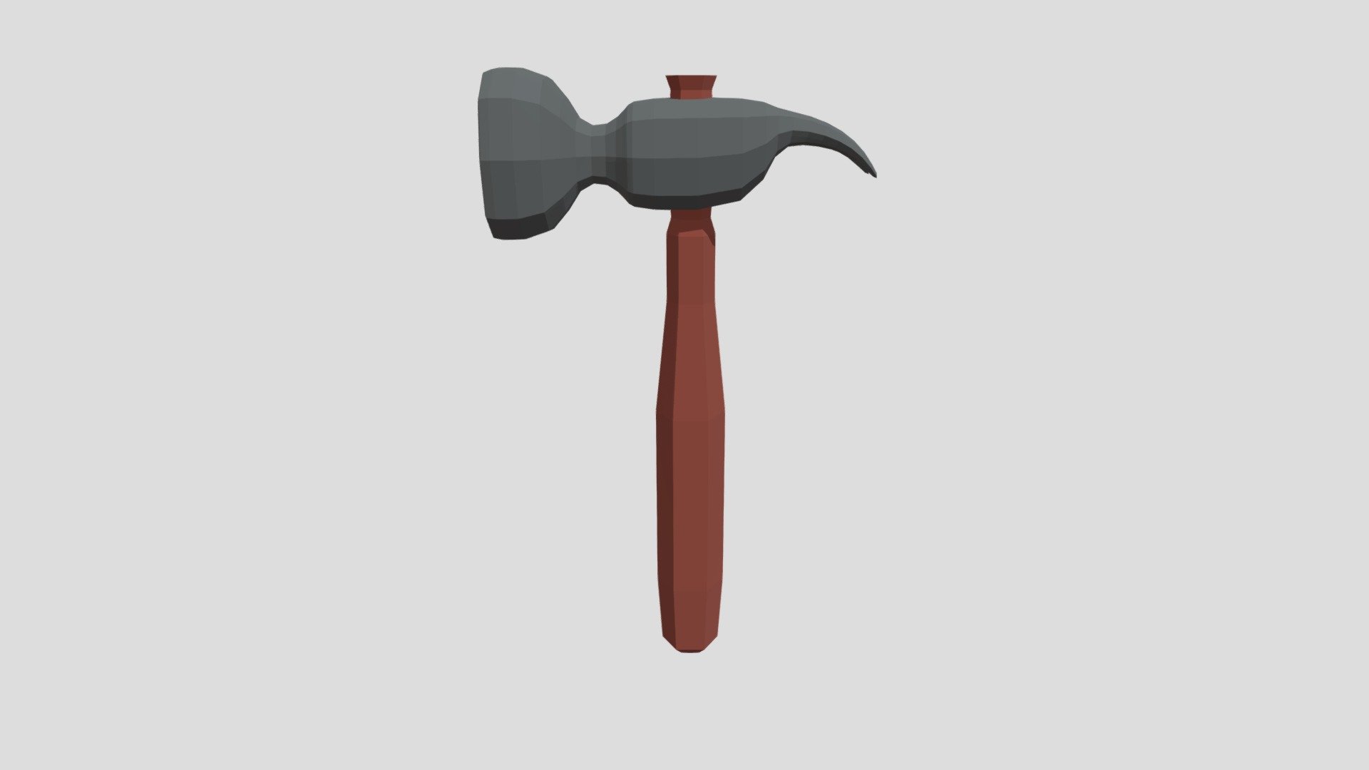 Simple Hammer - Download Free 3D model by timetravelastronaut [322214f] - Sketchfab