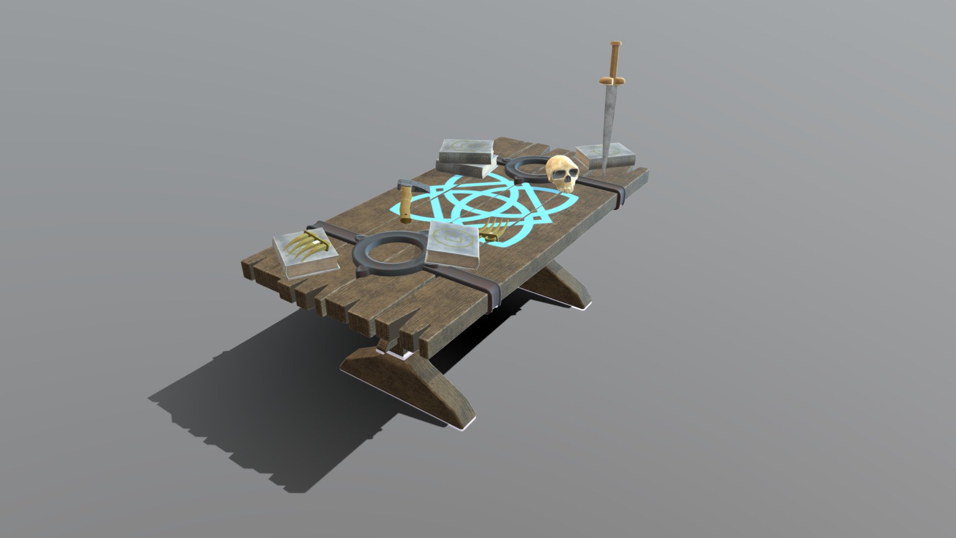 Wizard's Table - 3D model by BrendanMaxcy [322256e] - Sketchfab