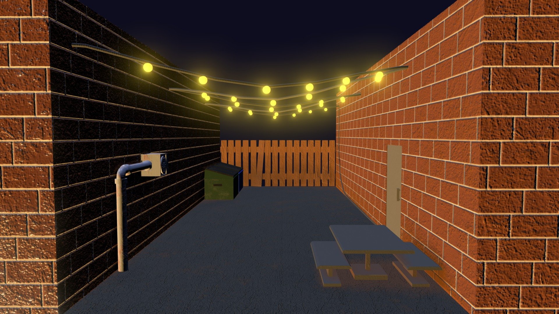 Alleyway - Download Free 3D model by ranavarro [32236b0] - Sketchfab