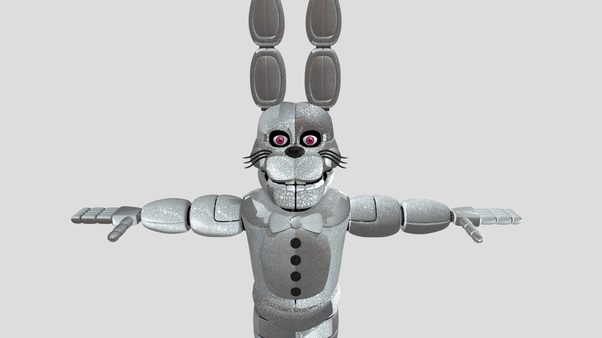 Stylized Prototype Funtime Bonnie by xXMrTrapXx - Download Free 3D ...