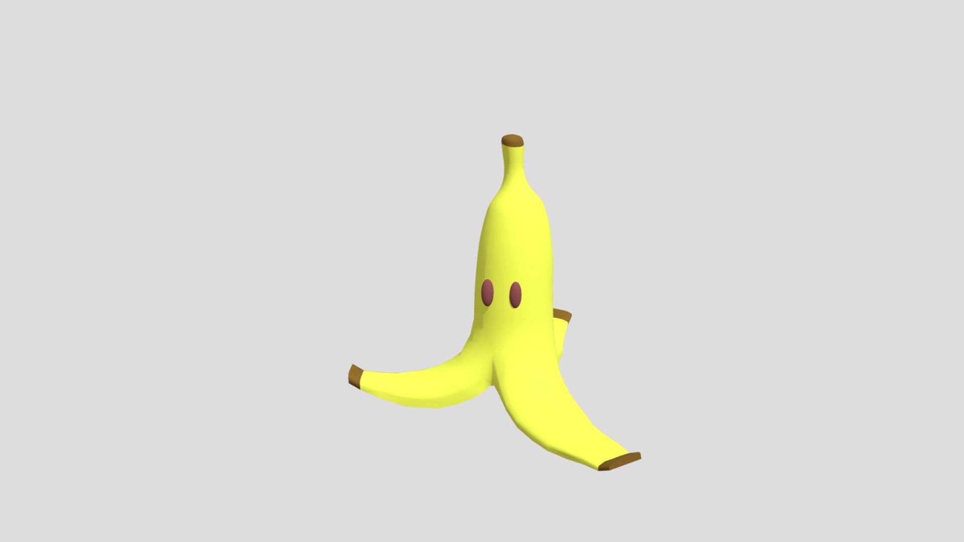 Mario kart banana peel - 3D model by Mr.odd [3225444] - Sketchfab