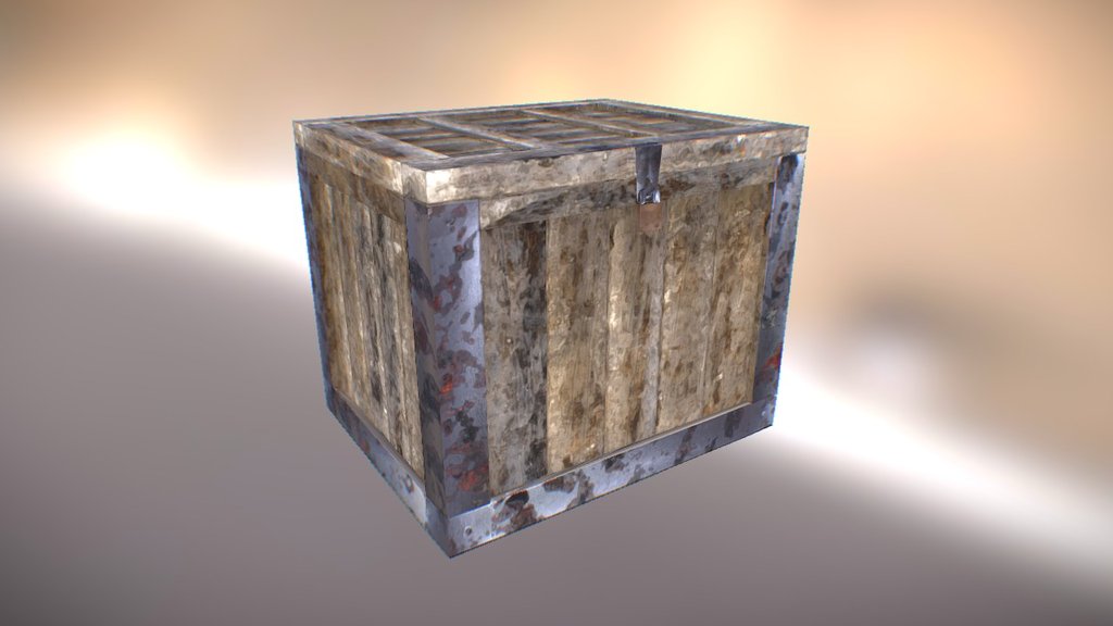 Crate (Toon) - 3D model by wouldntsavezion [3226158] - Sketchfab