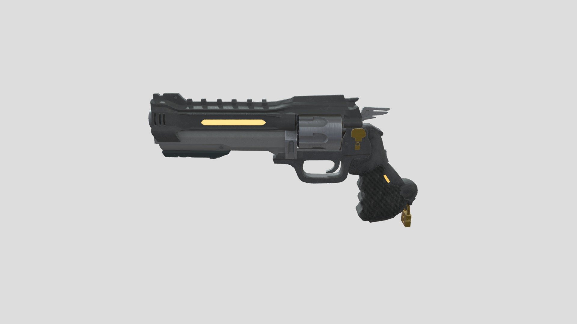 Overwatch Inspired Revolver - 3D model by ArtemP (@stormogeon) [32263e8 ...