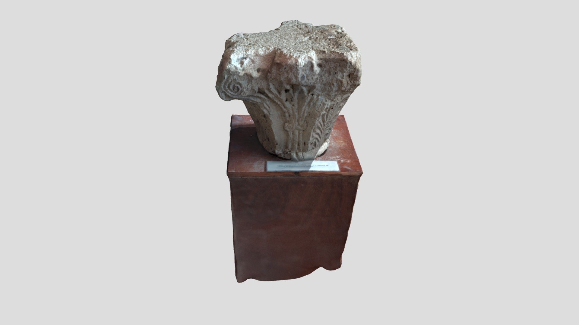 Capitell Romànic - Download Free 3D model by GCMR [32268d0] - Sketchfab