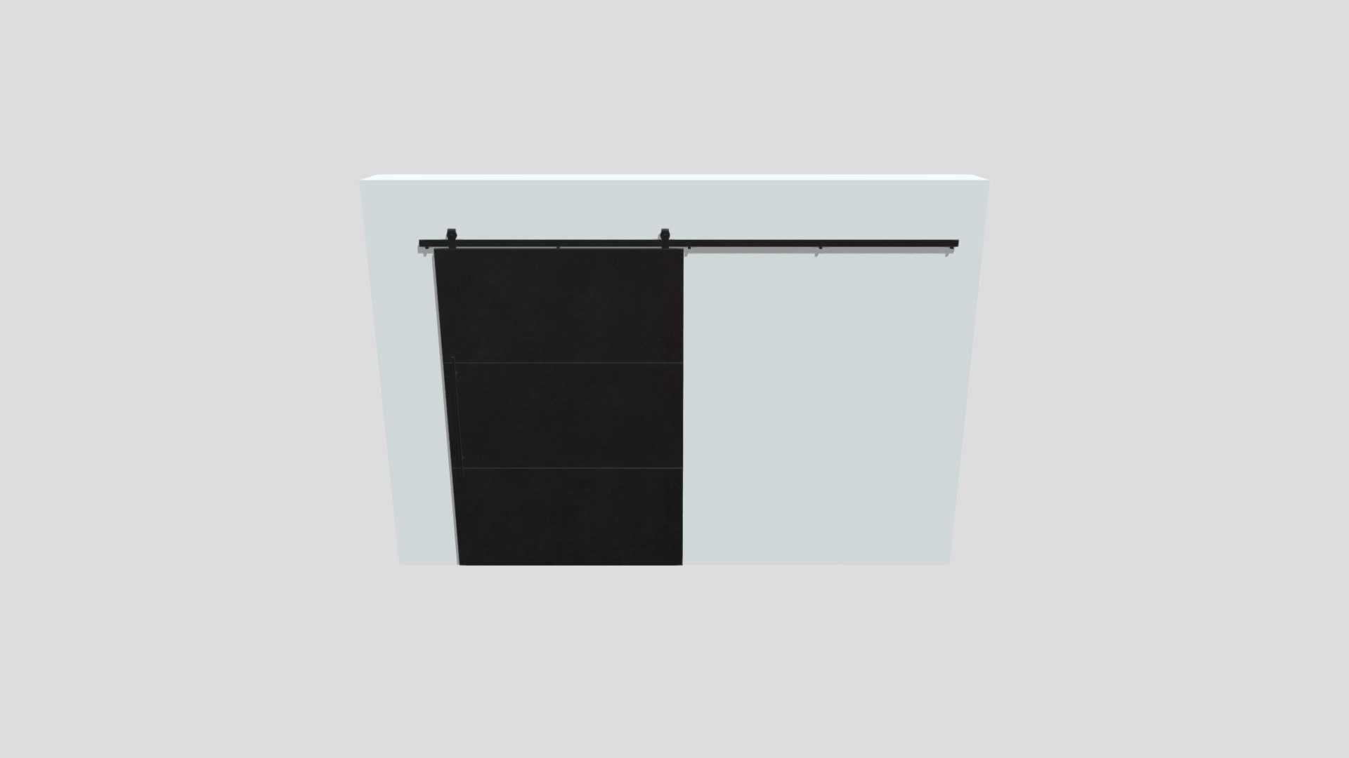 sliding door 88 AM243 Archmodel - Buy Royalty Free 3D model by ...