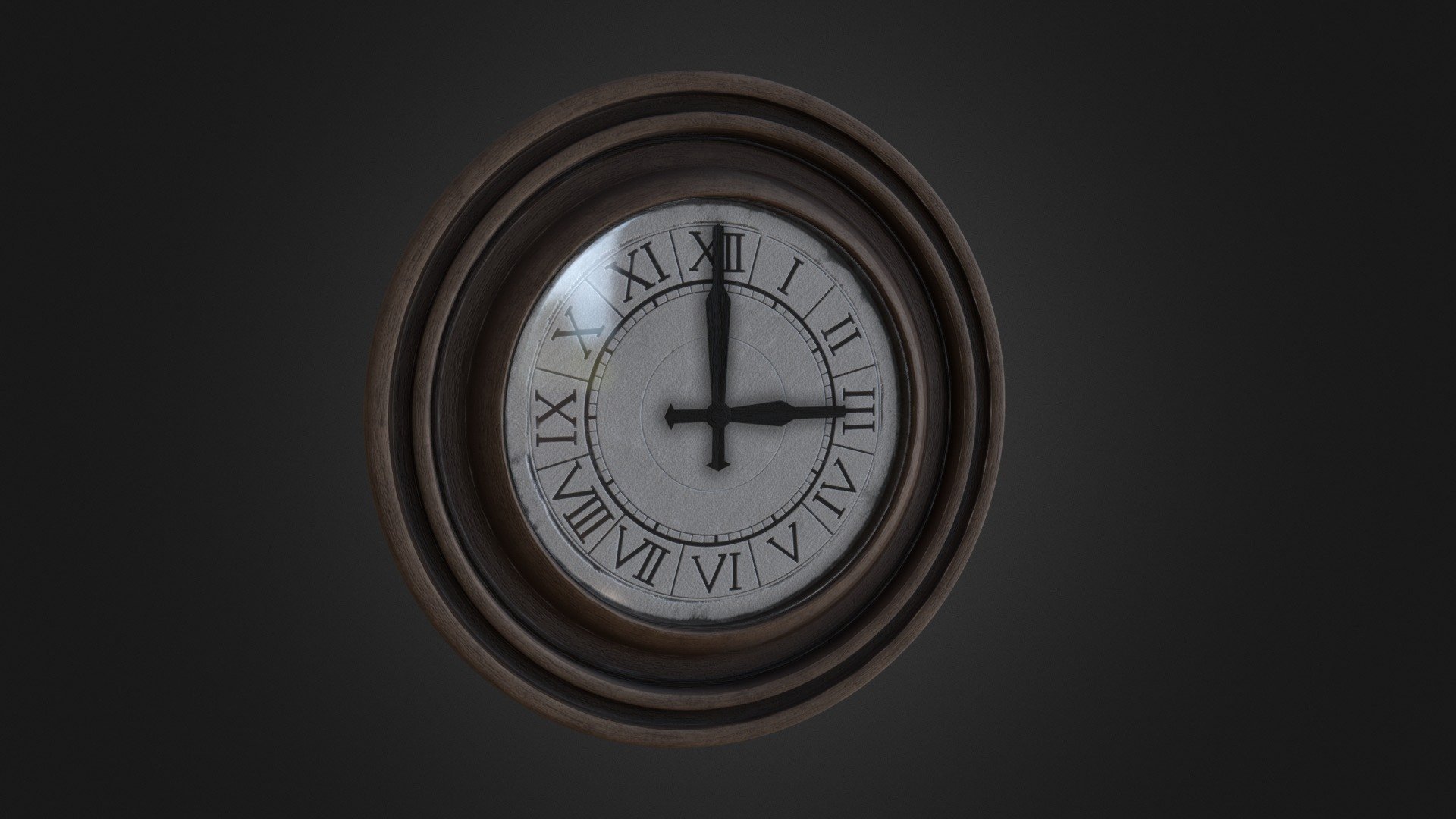 Old Fashioned Clock - 4096px² - Download Free 3D model by Mark Peters ...