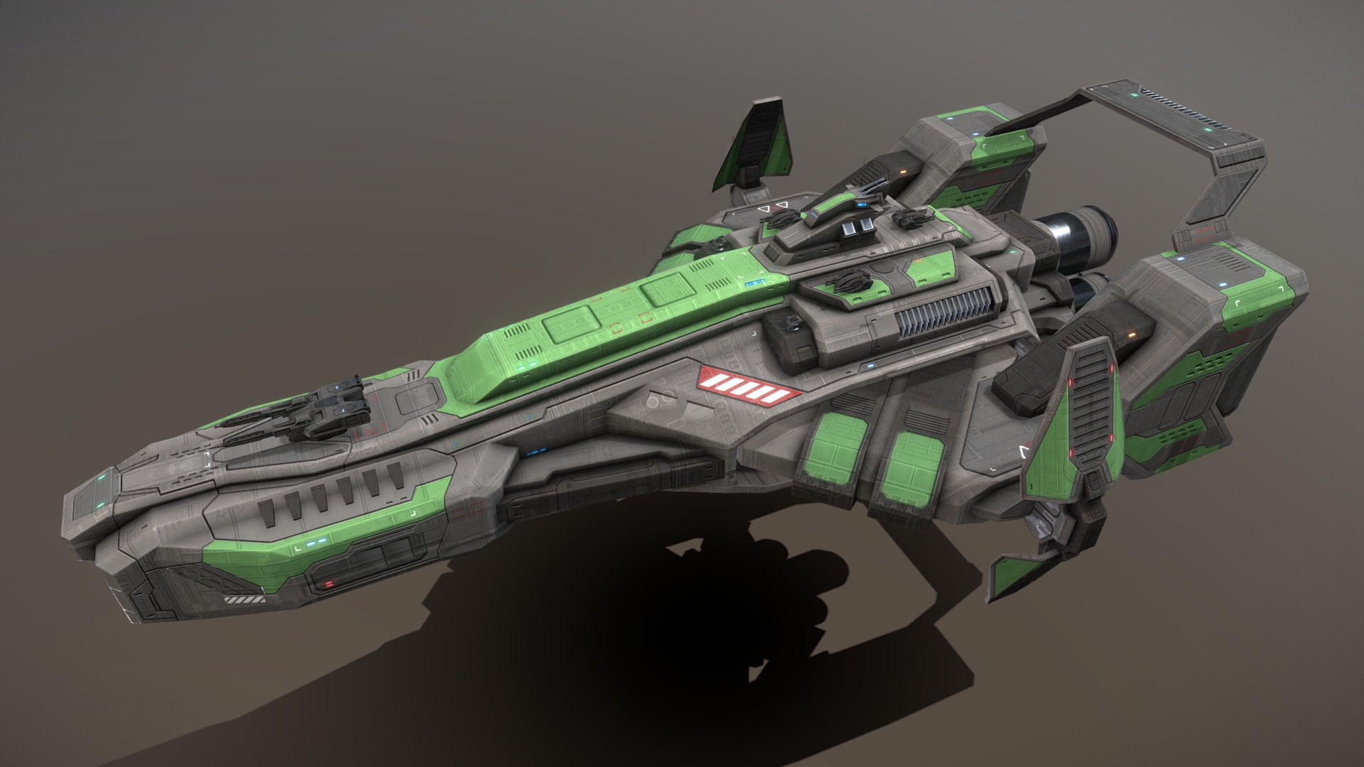 Zenith Class Destroyer - Buy Royalty Free 3D model by MSGDI [322b25a ...