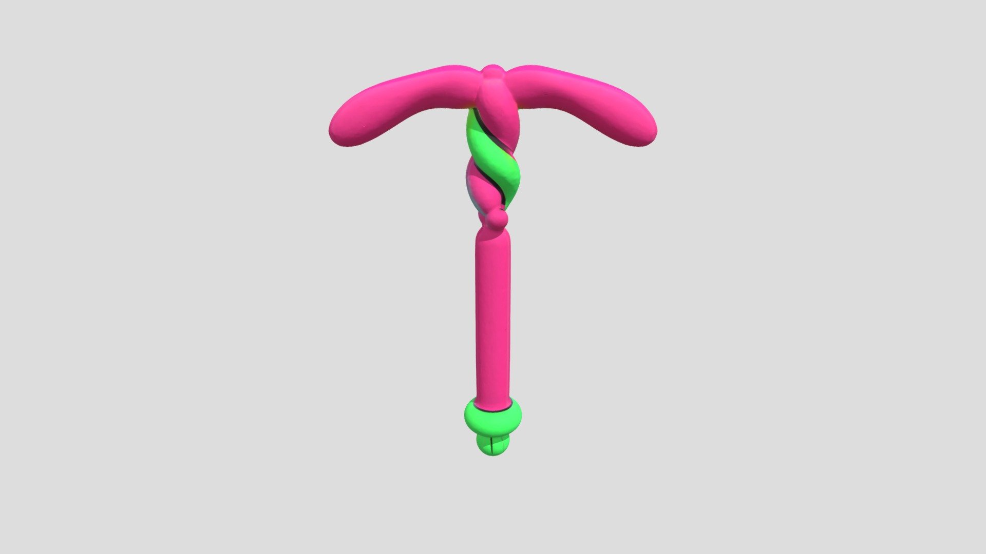 Balloon Pickaxe - Download Free 3D model by ebute909 [322b432] - Sketchfab