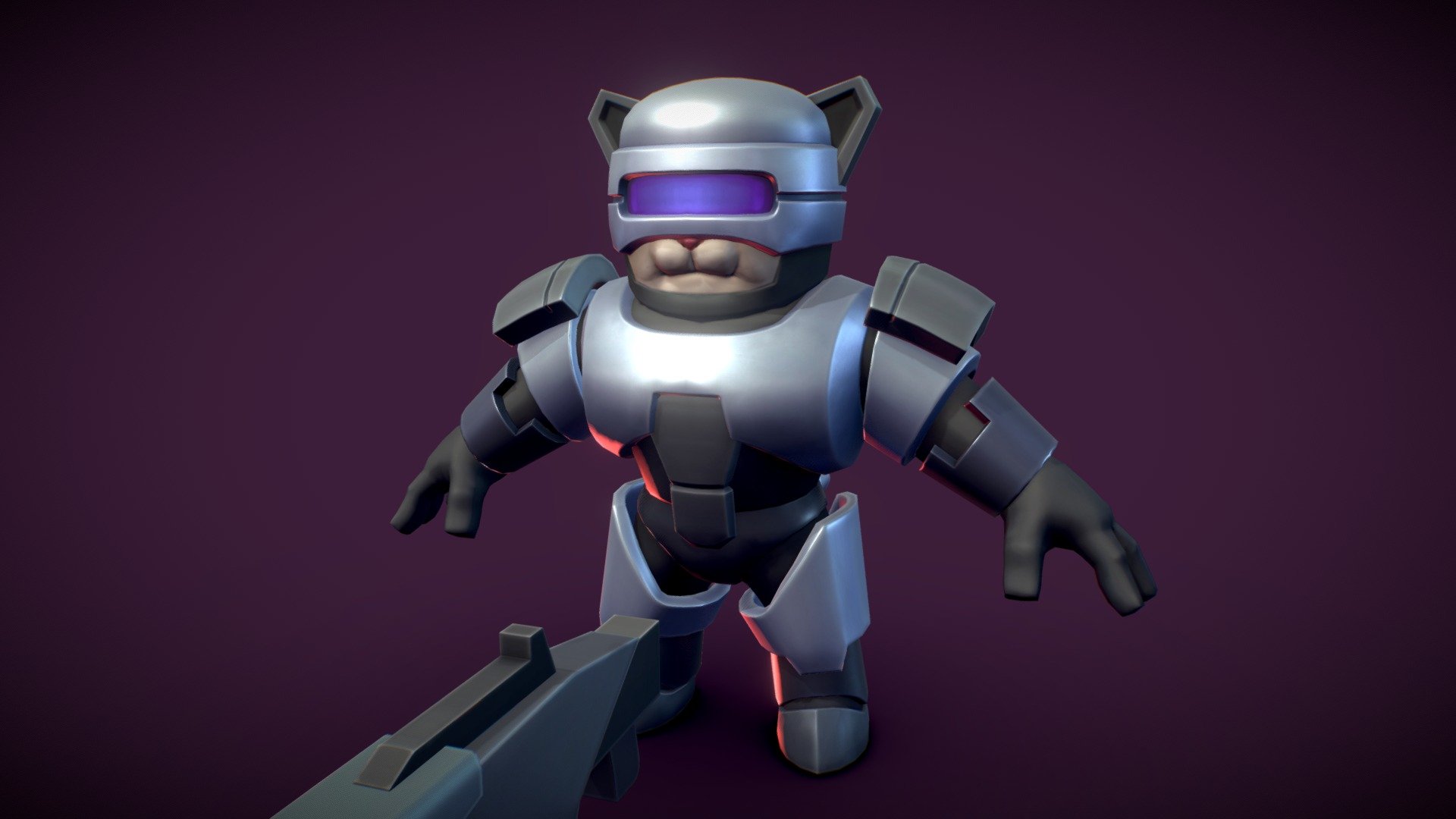 Cato Cop - Preview - 3D model by BitGem [322b94a] - Sketchfab