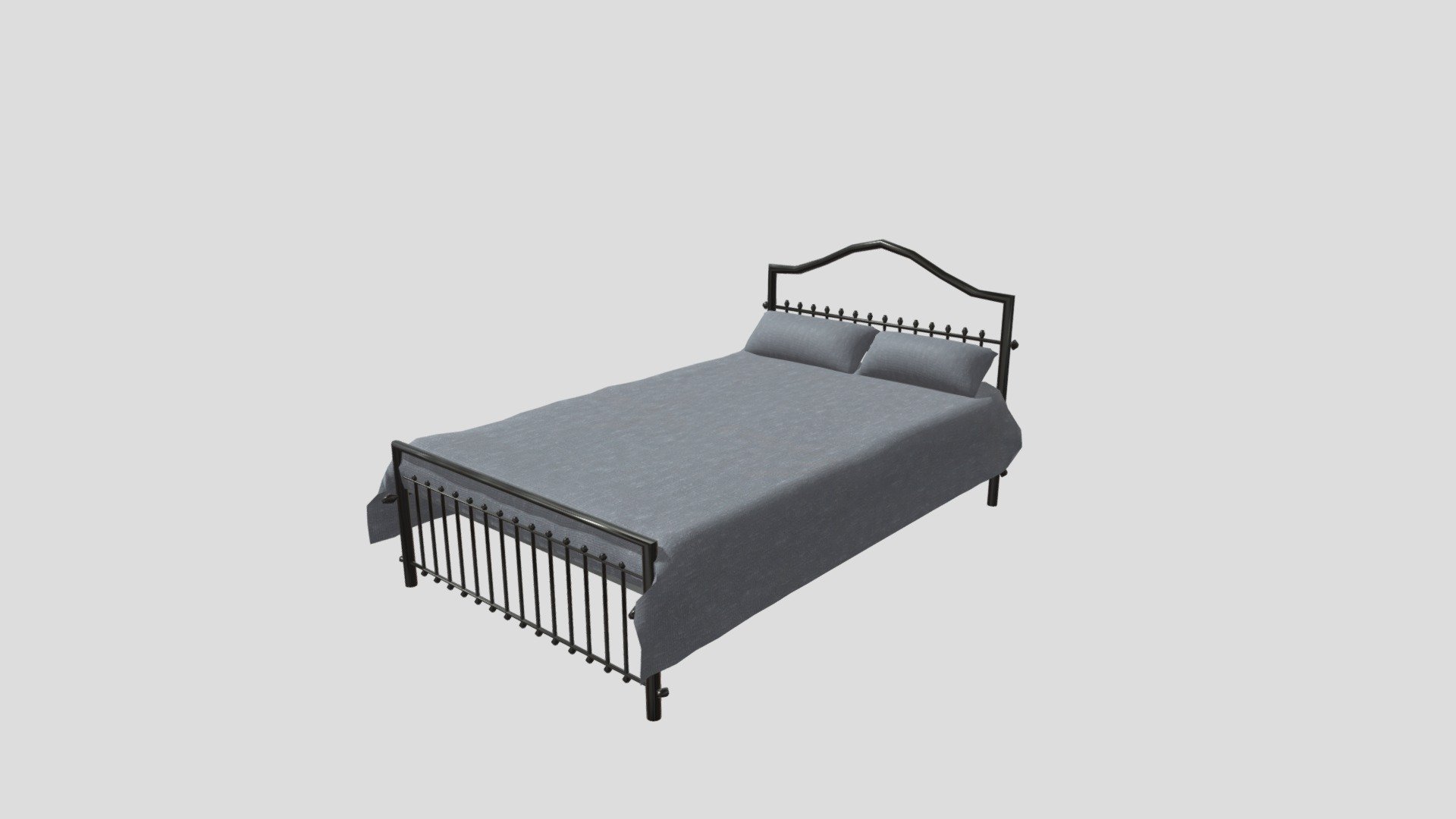 Bed - Download Free 3D model by lord_hypersonic [322ba3a] - Sketchfab