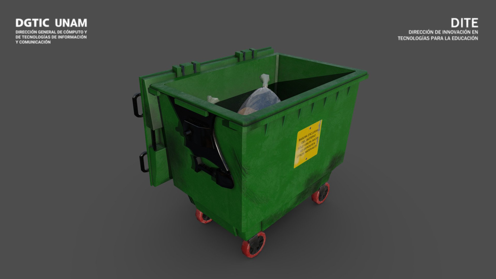 Contenedor - 3D model by Colección de modelos 3d (@DRDE_UNAM) [322bd6a ...