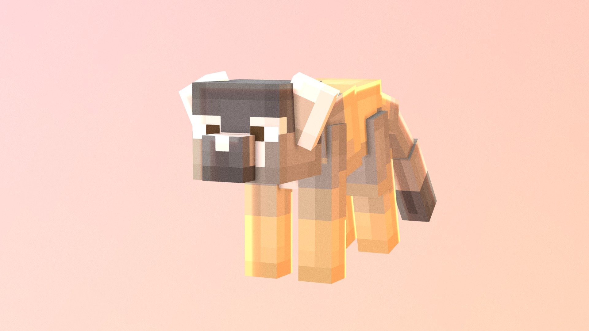 Squirrel Monkey - Custom Minecraft Model - 3D model by jessdragon12 [322bfdb] - Sketchfab