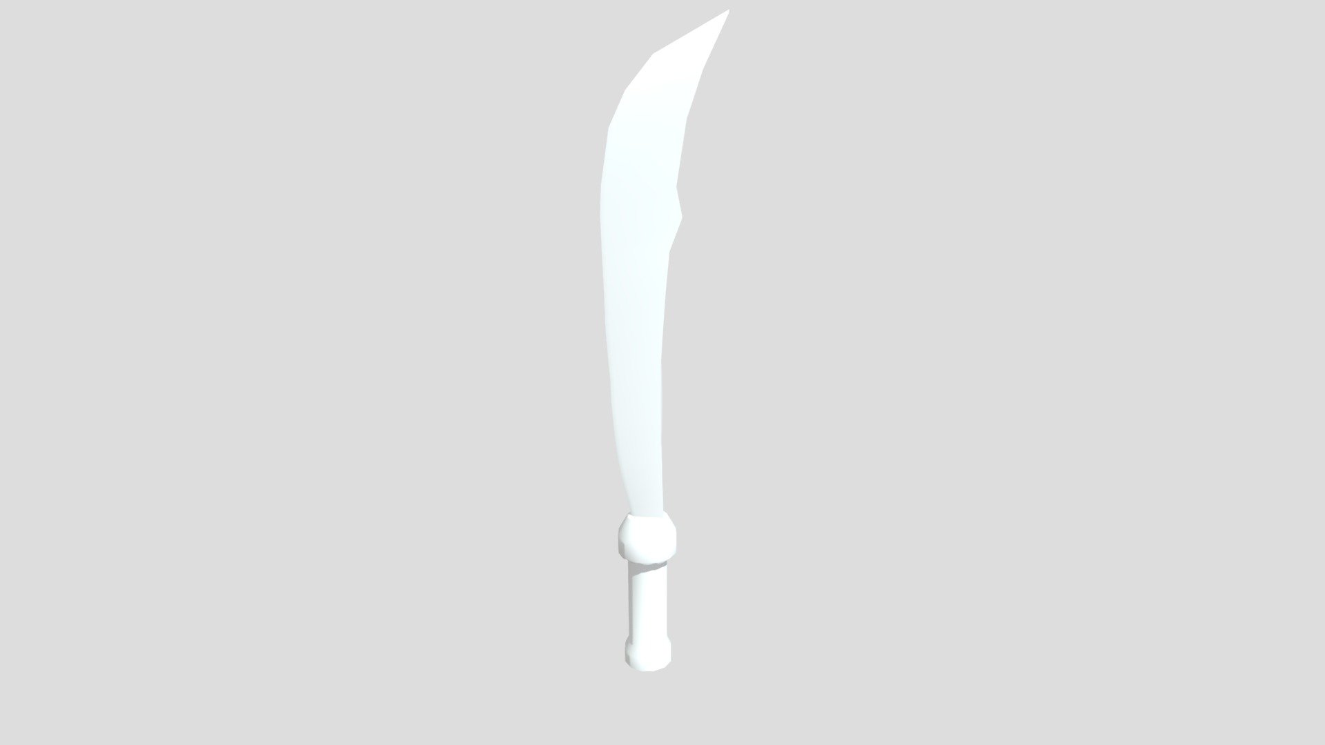 Low Poly Scimitar - Download Free 3D model by Loguiito [322c524 ...