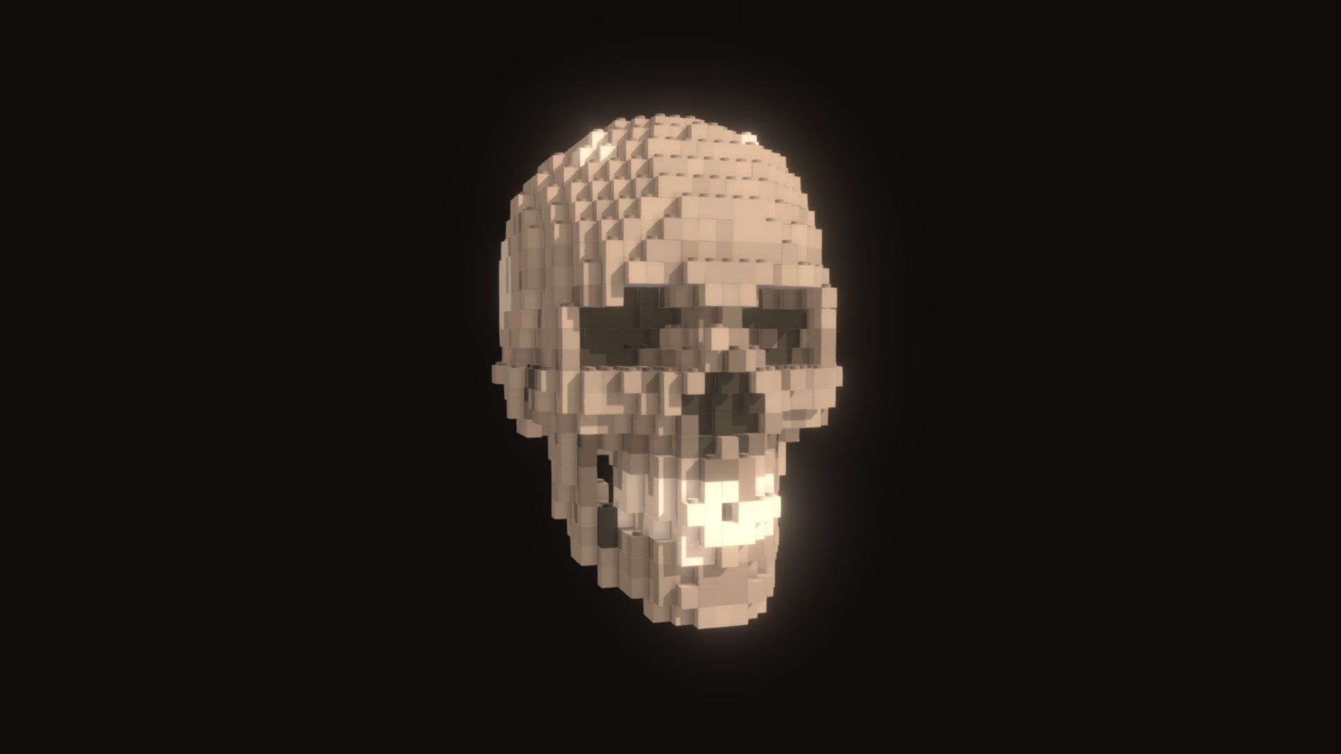 Lego - Skull - Download Free 3D model by FySyde [322cc4d] - Sketchfab