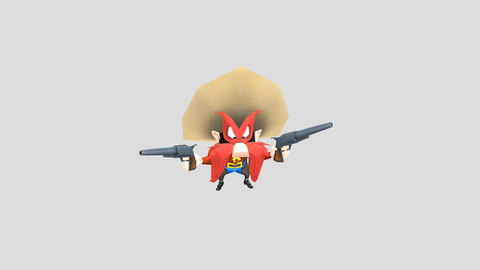 Yosemite Sam - Download Free 3D model by I'm a Looney Tunes Fan! (@Mariwofhwod) [322e72a ...