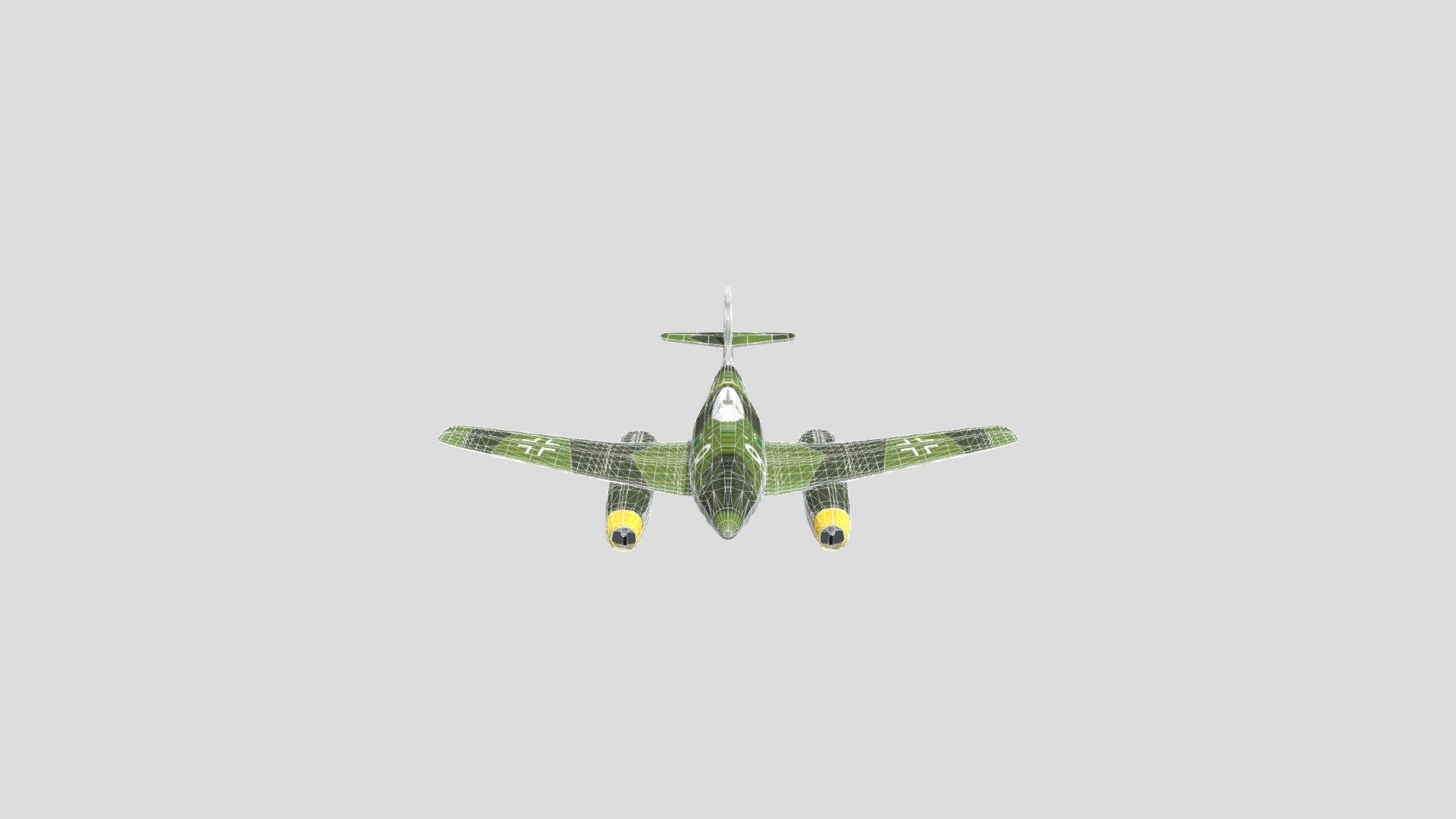 Messerschmitt Me-262 - Download Free 3D model by mudroljub [322eed5 ...