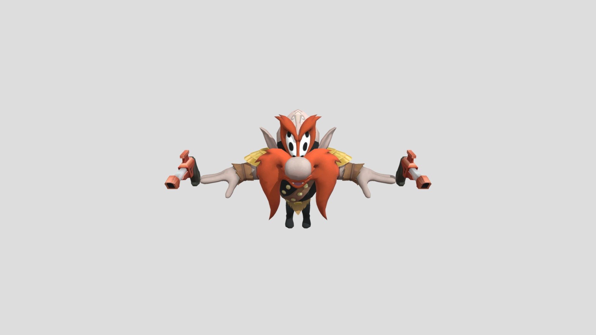 Yosemite Sam Space Orc - Download Free 3D model by anderlenolan ...