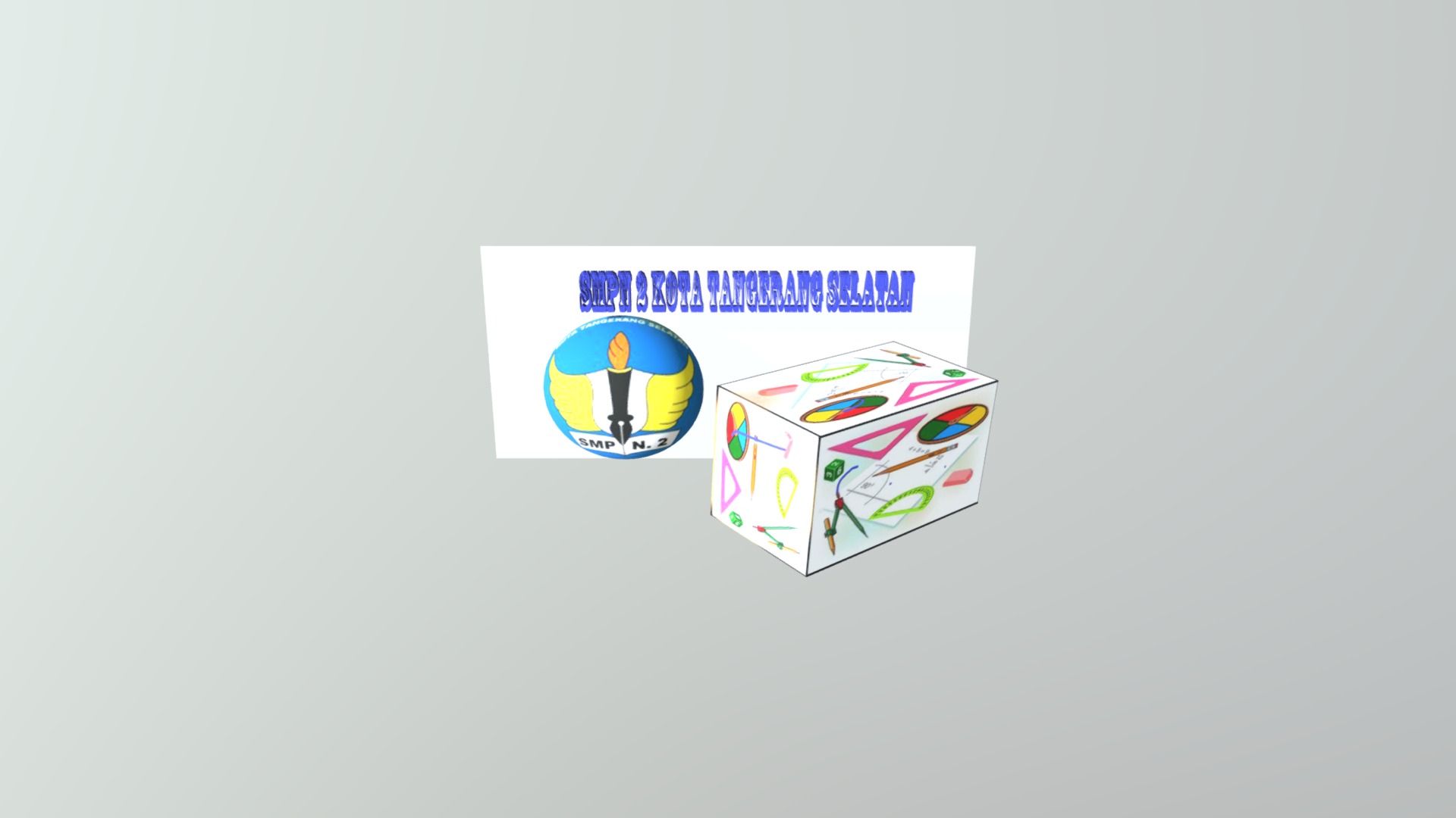 SMPN 2 TANGSEL - 3D model by sugiyanti911 [32316a6] - Sketchfab