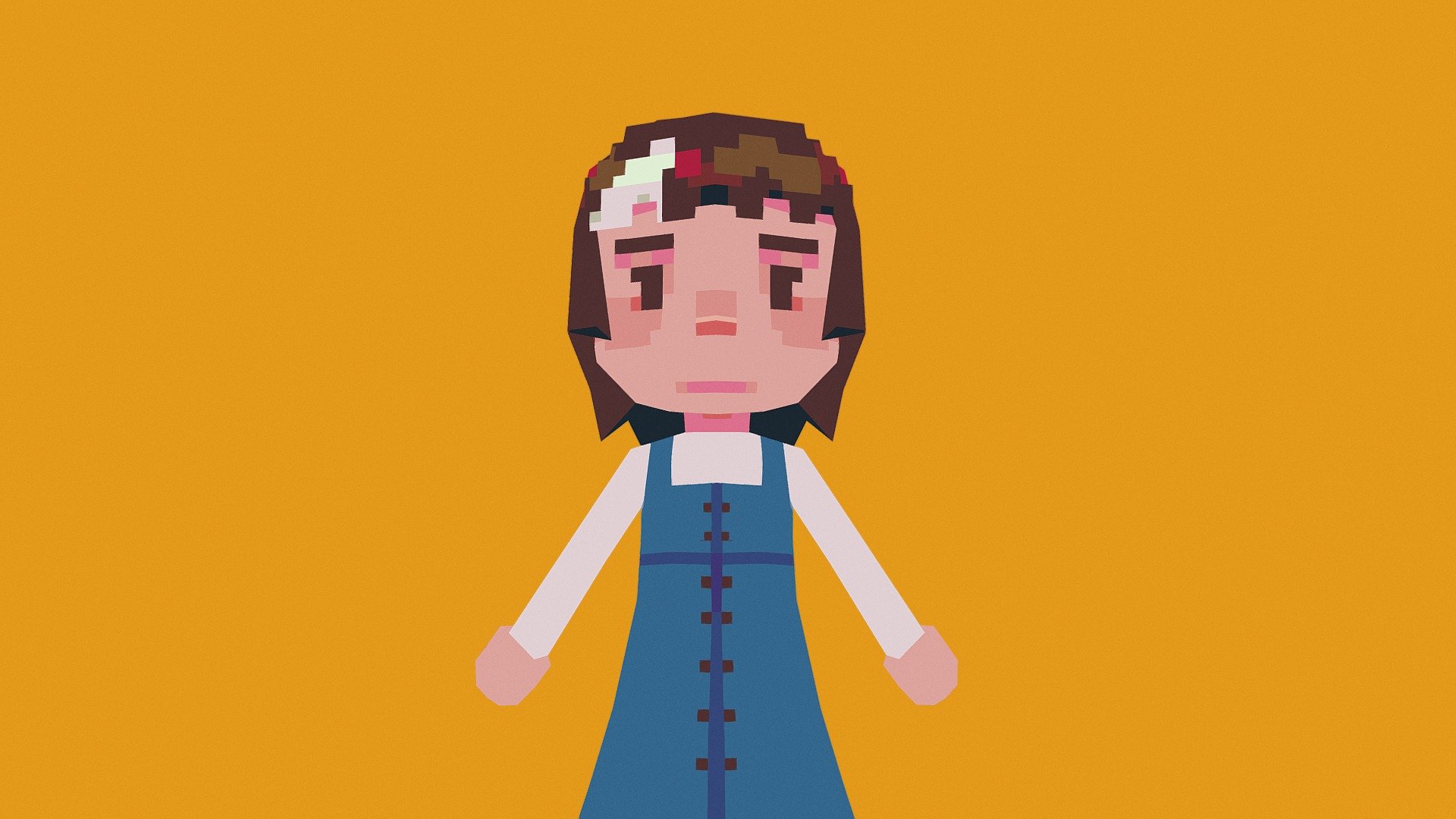 Pixel me - 3D model by H!KKAGE (@HIKKAGE) [3231b9f] - Sketchfab