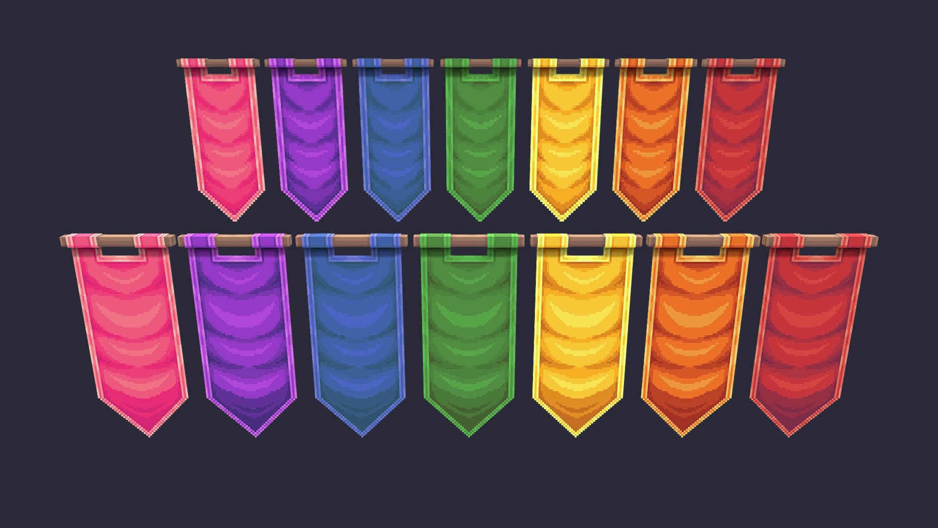 Banners - 3D model by Workshop Six (@workshop_six) [3232e3a] - Sketchfab