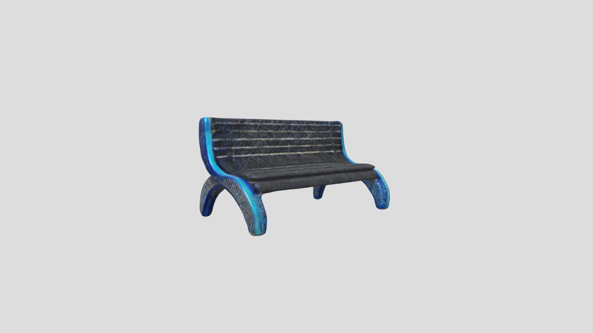 Modern Street Bench - Download Free 3D model by Dreamsact Studio ...