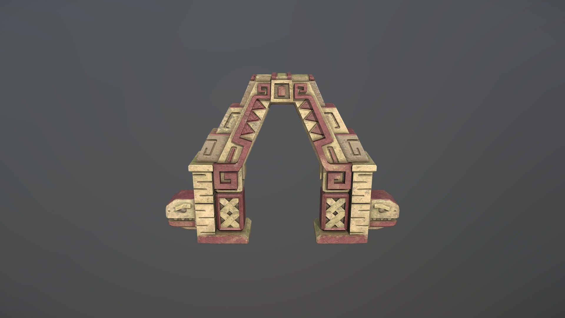 Jungle Gate - 3D model by iensapiensaa [3234a79] - Sketchfab
