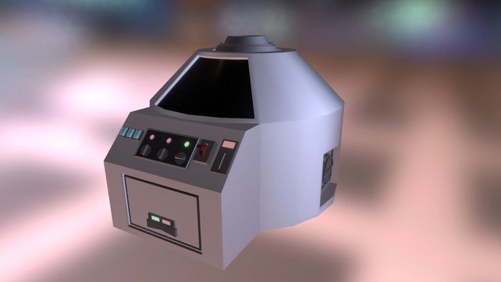 Cryogenic Terminal - 3D model by dfairfield [3236856] - Sketchfab