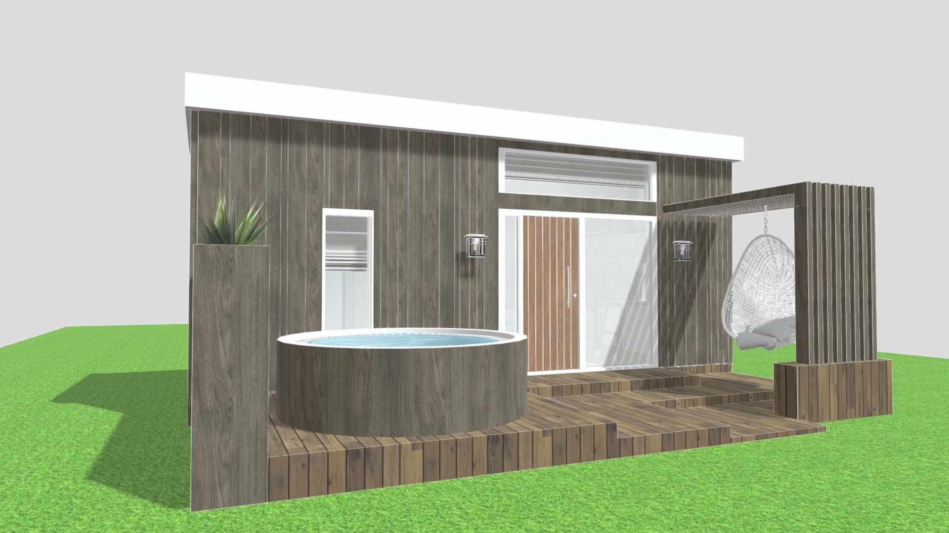 CLEVER Simple HUTS - 3D model by emmil [3236929] - Sketchfab