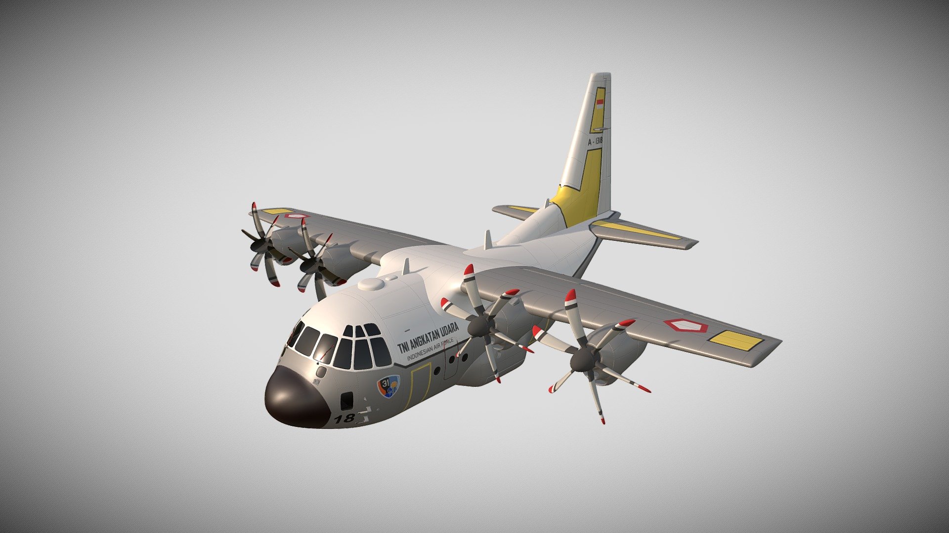 C-130J Mini - Buy Royalty Free 3D model by Sofyan Kurniawan (@sofyankurniawan) [323848d ...