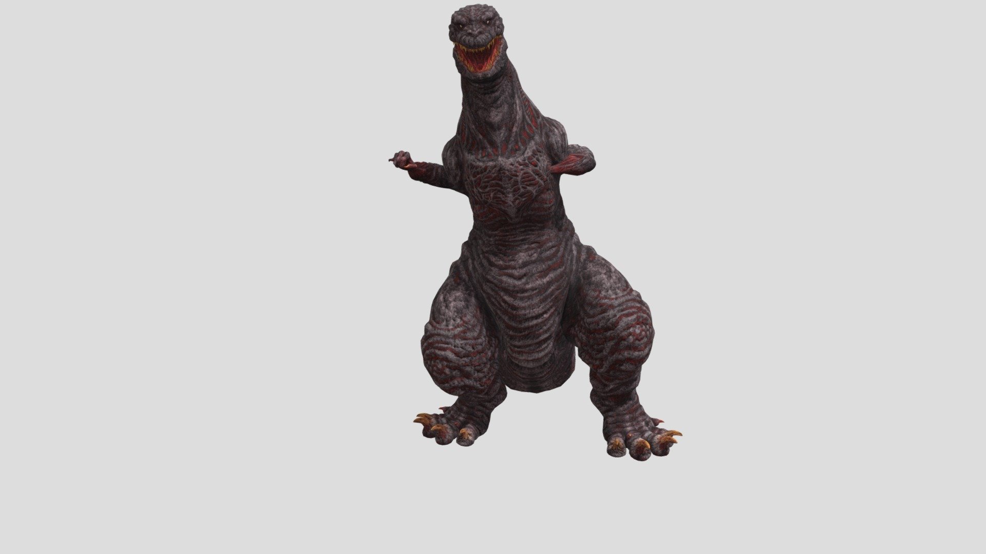Shin GodZilla Gangnam Style - Download Free 3D model by Cameraman ...