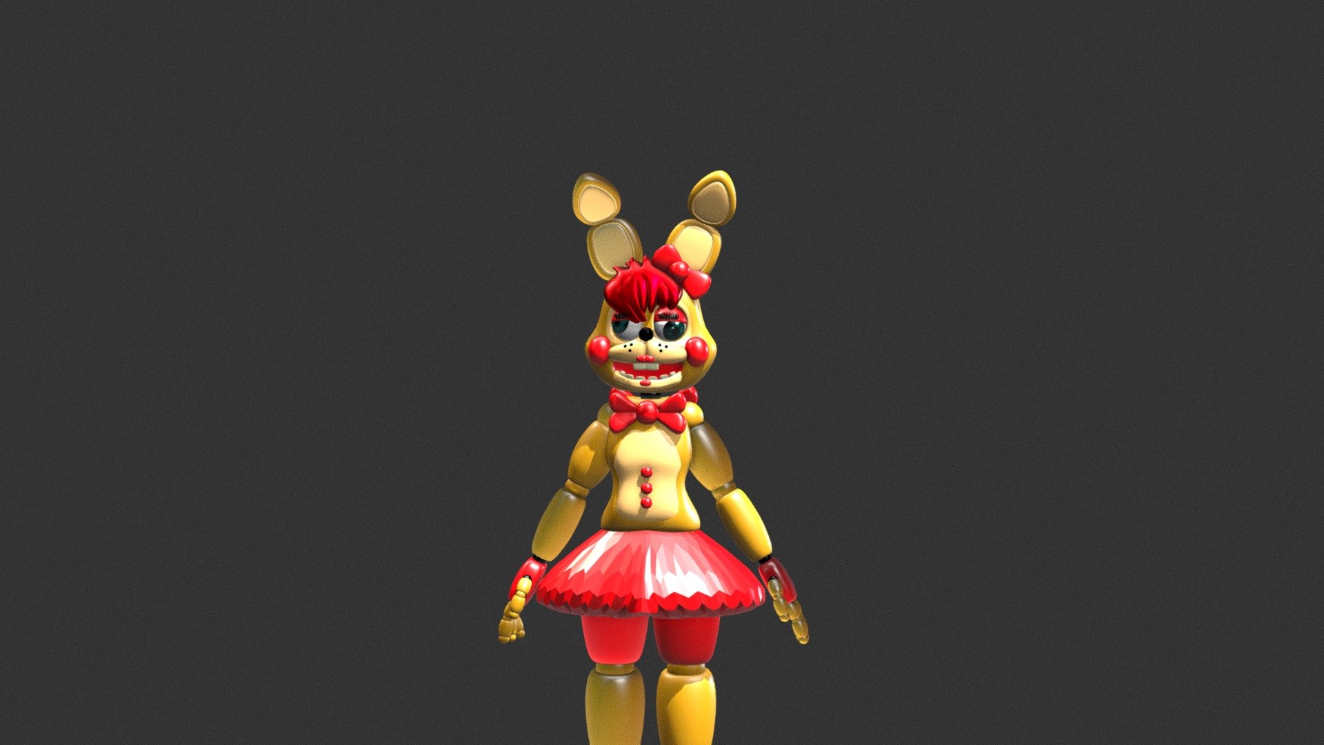 Toy Bobette V2 - 3D model by PurpleKawaiiGamer [3239298] - Sketchfab