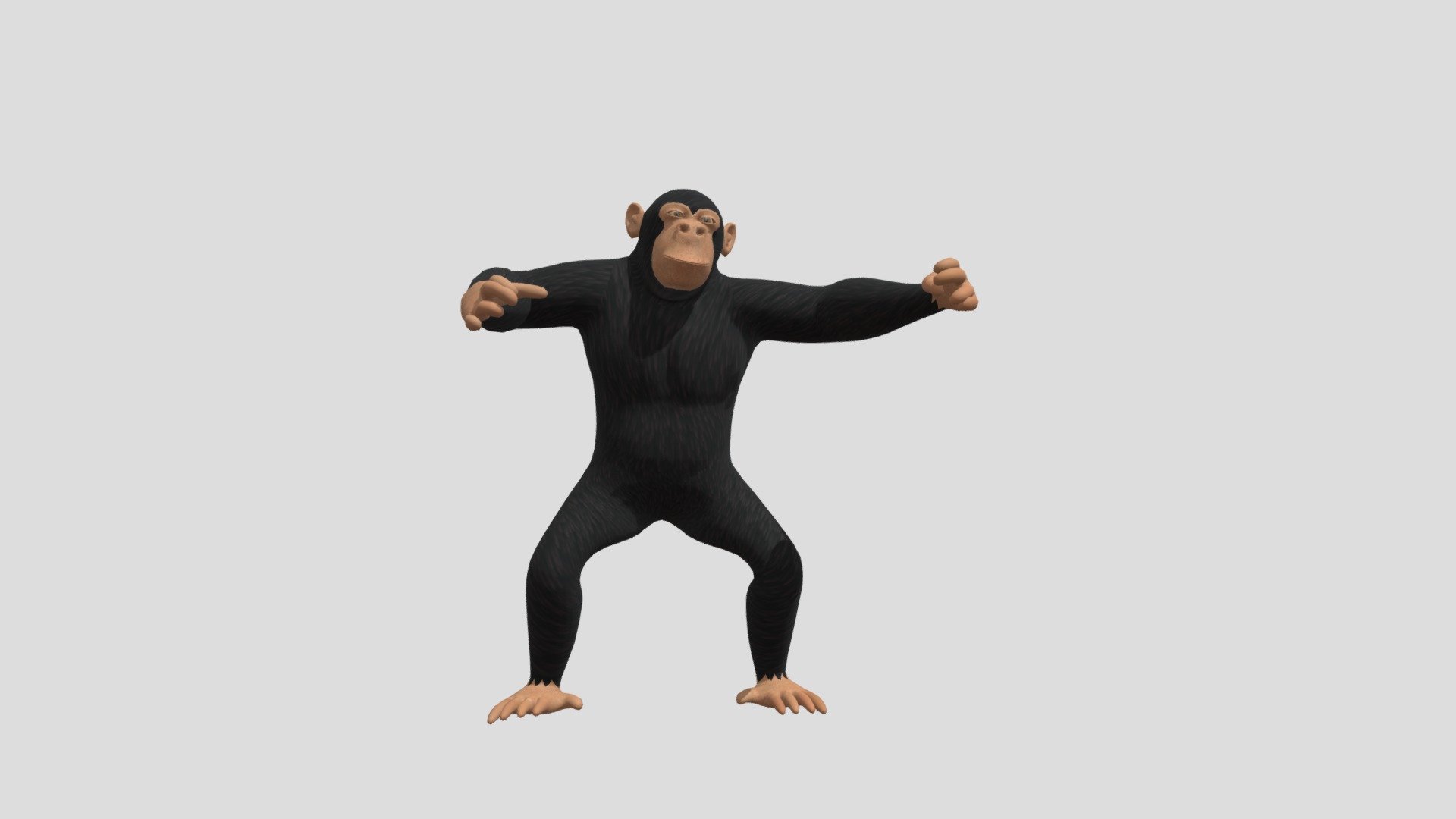 CHIMP - 3D model by 3D Model Dump (@3DModelDump) [323c679] - Sketchfab