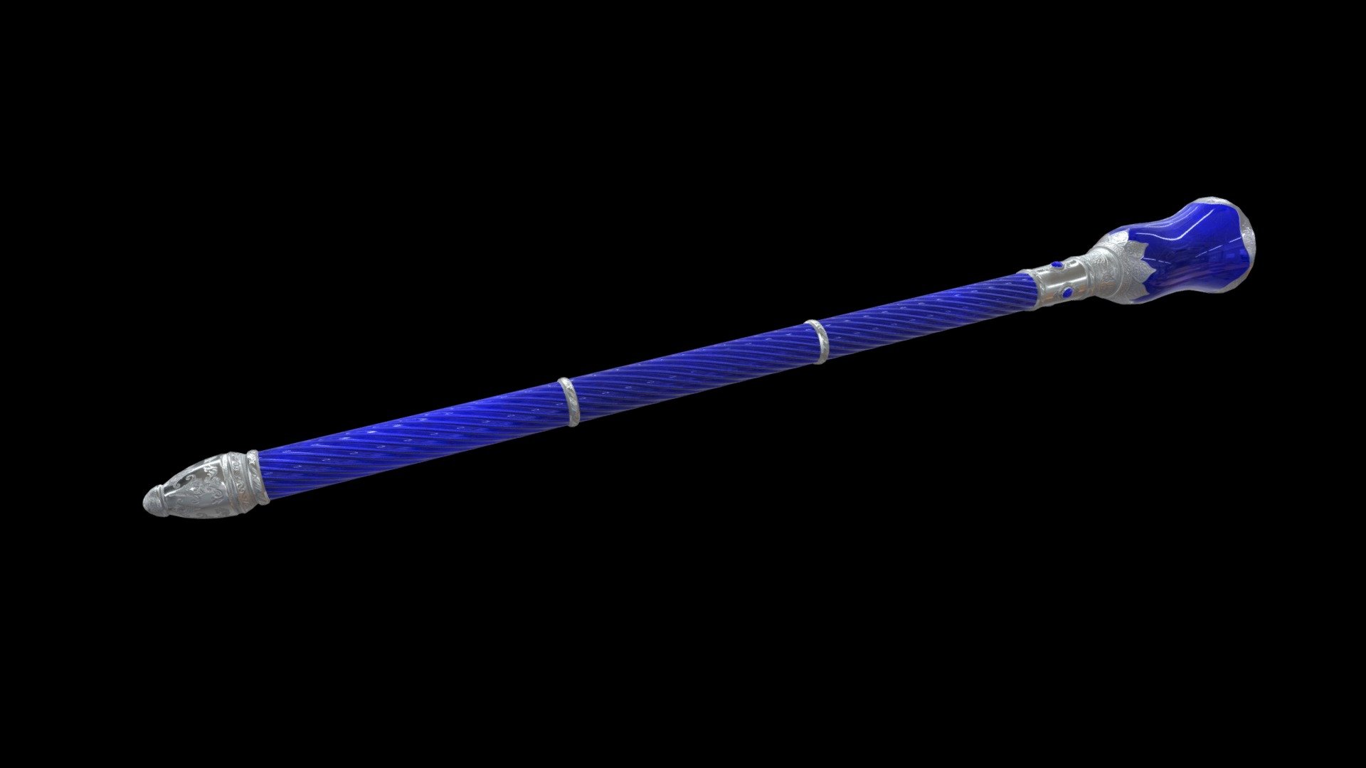 Water Elemental Scepter - 3D model by VarcanRex [323cab9] - Sketchfab