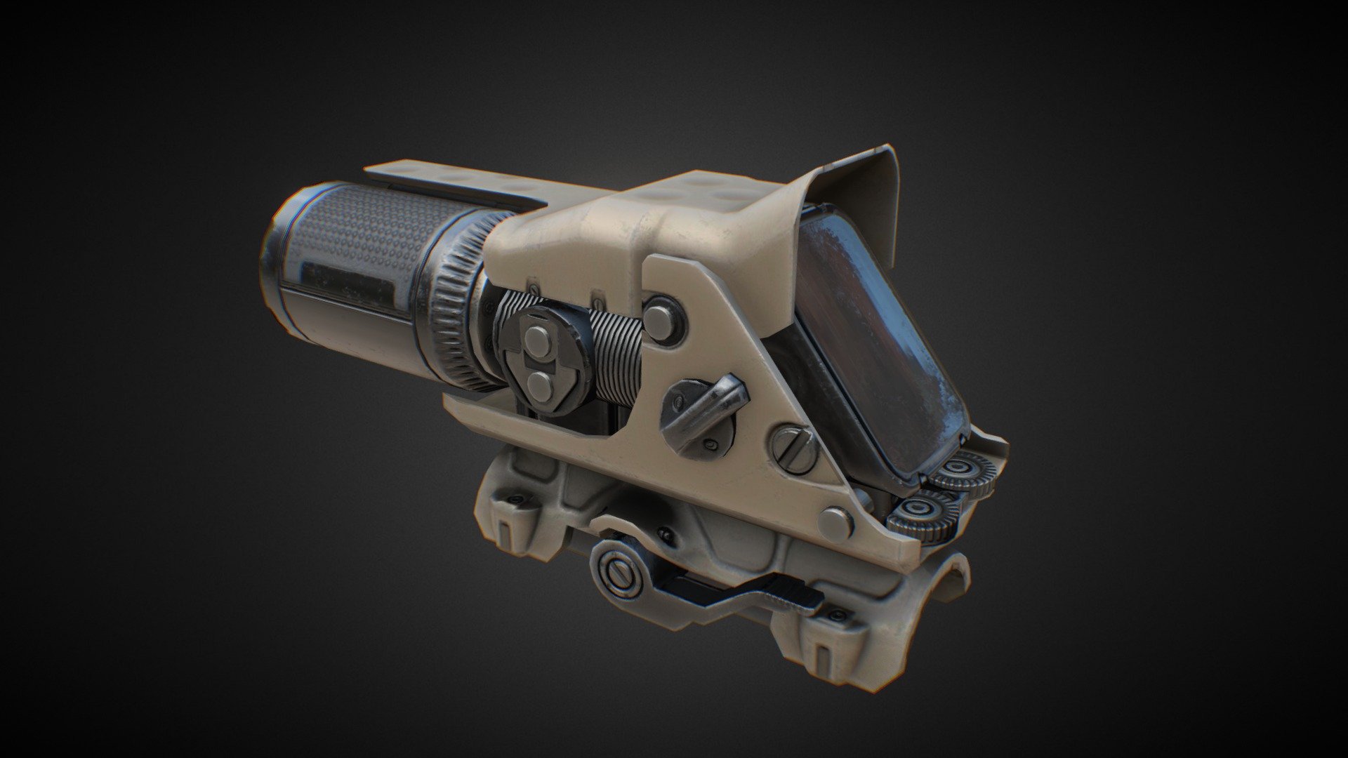 TSX ACTIVE Weapon Sight System - 3D model by strangelet [323e67d ...