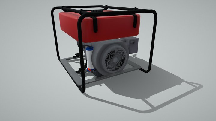 Generator 3D models - Sketchfab