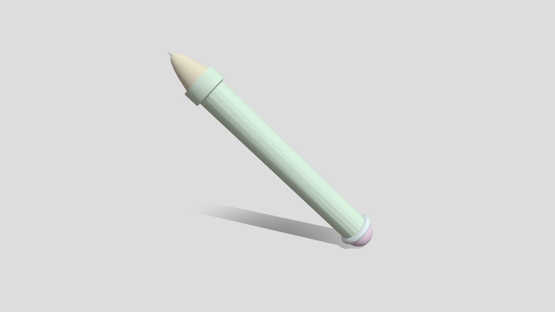Pencil - 3D model by asmaaalthami [323f399] - Sketchfab