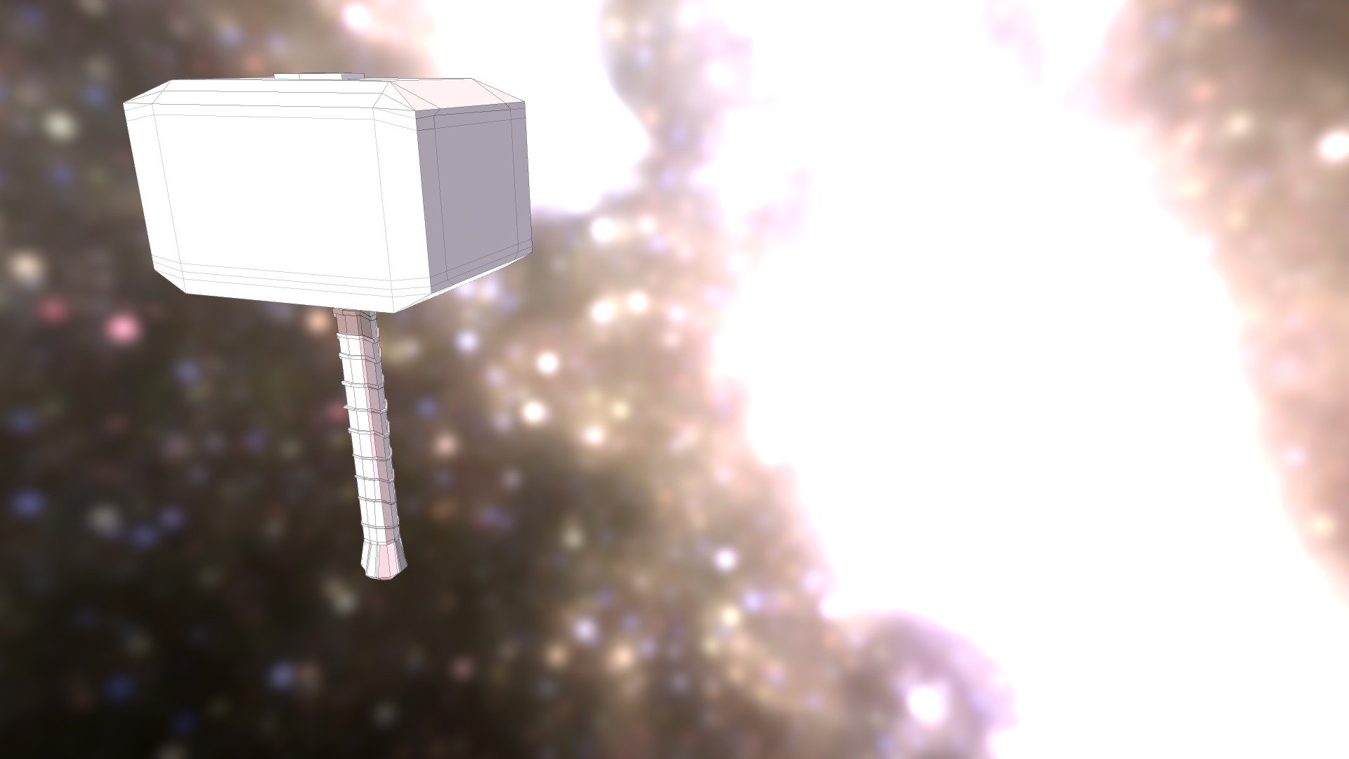 Mjolnir - 3D model by keiranbankstmp [323f4c0] - Sketchfab