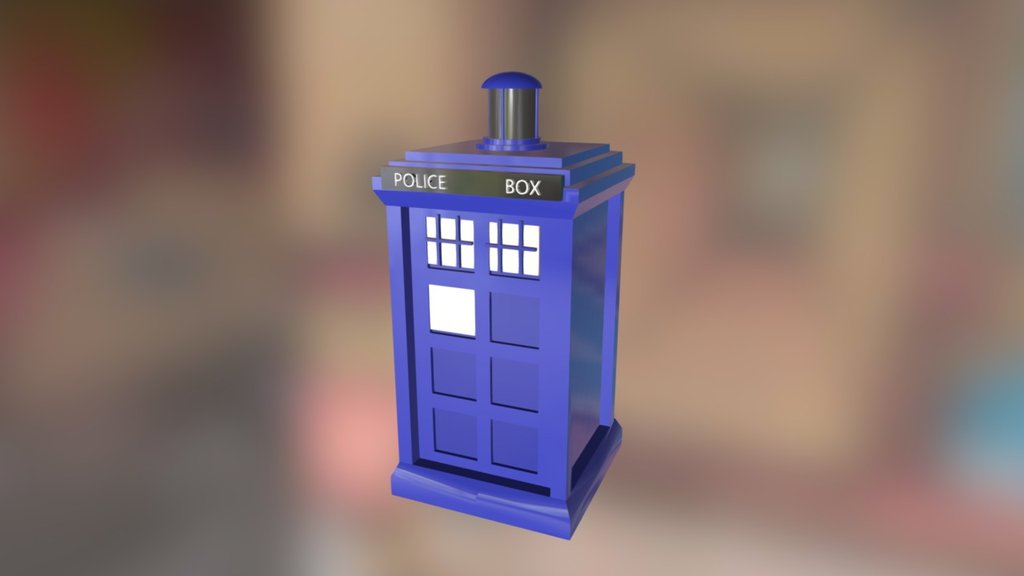 Tardis - 3D model by Alex (@alkatraz_1988) [323fa47] - Sketchfab