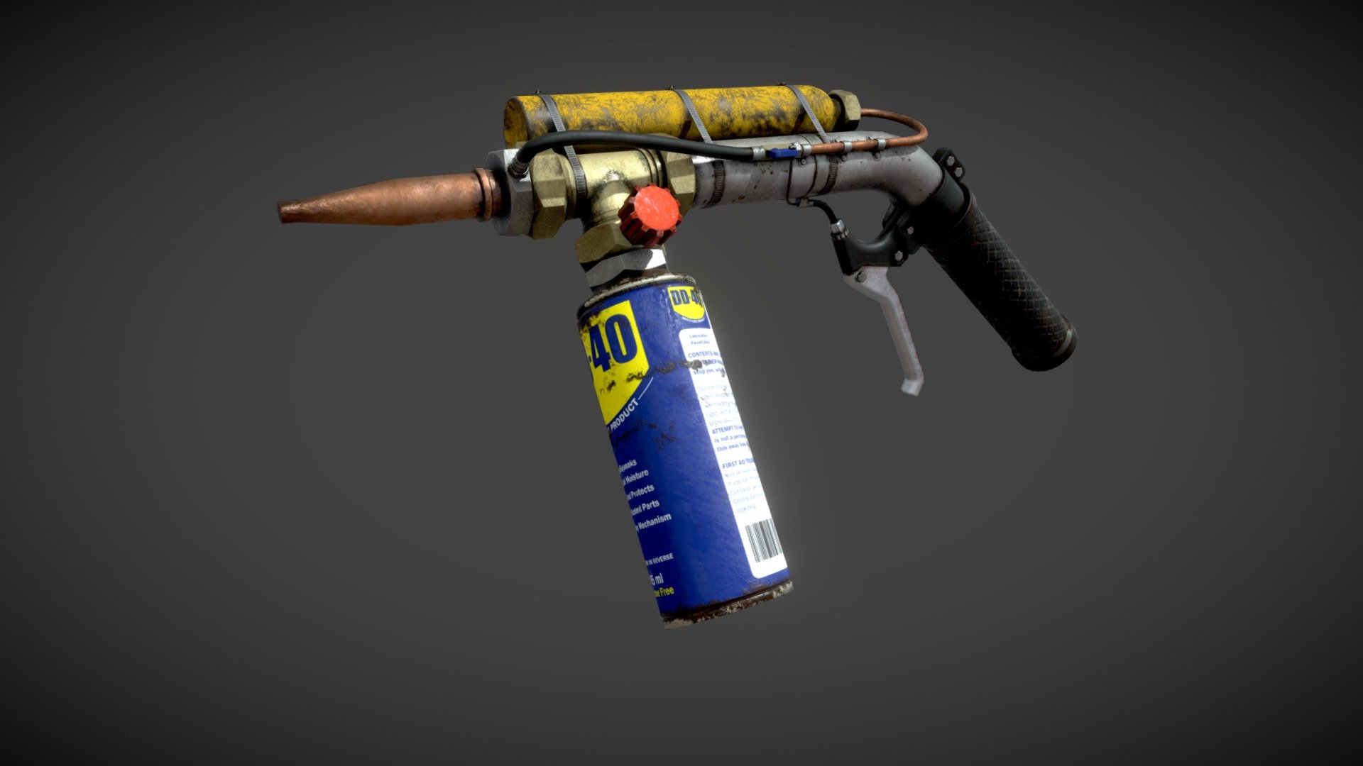 Improvised Welding Tool - 3D model by gmiranda [3240728] - Sketchfab