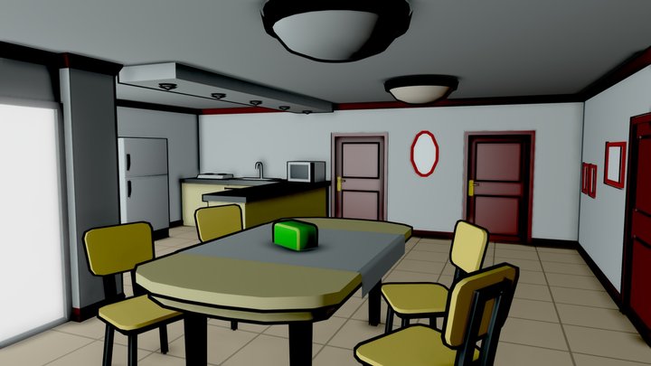Kitchenette 3D models - Sketchfab