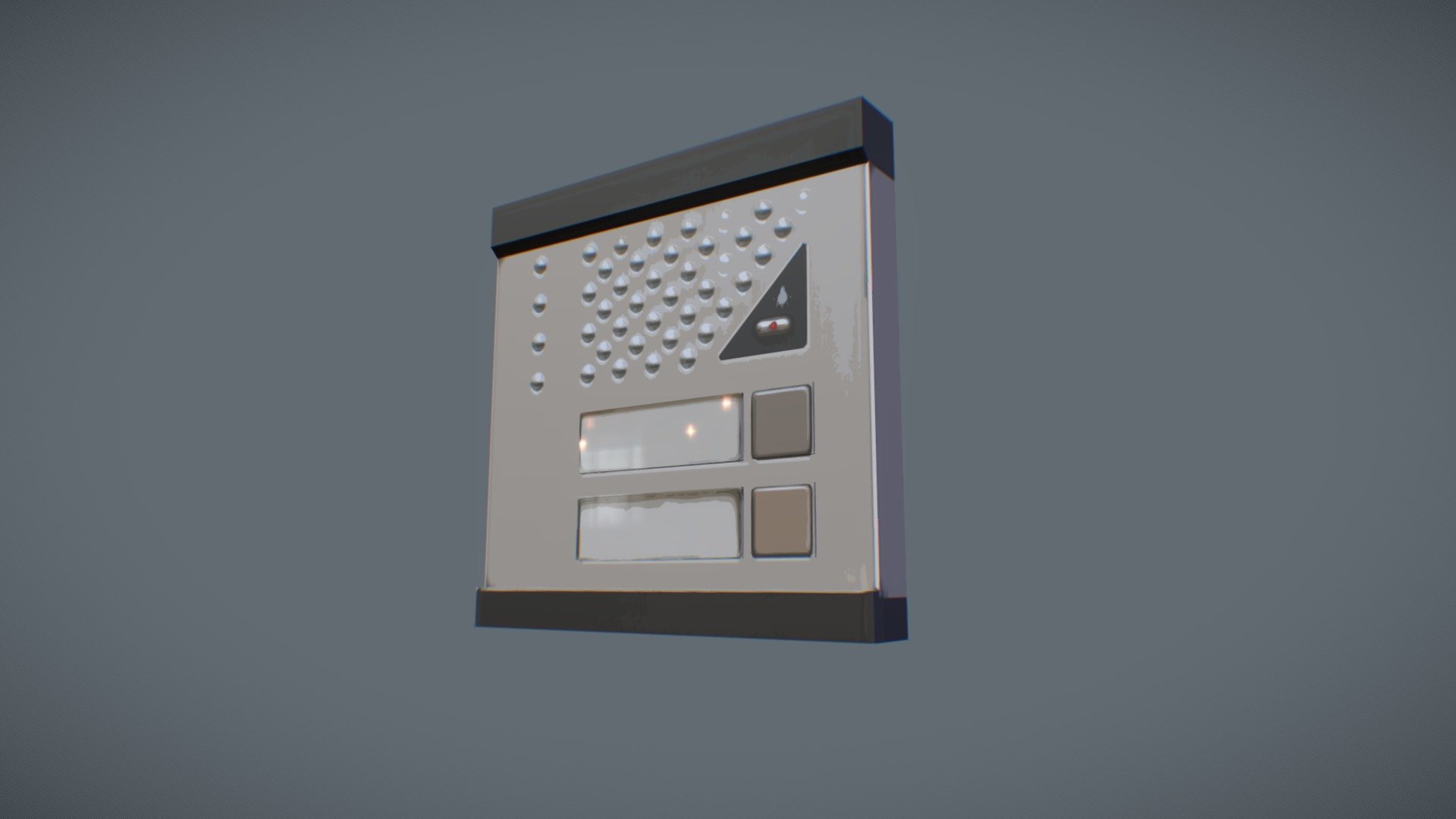 Door Bell stylized - Download Free 3D model by SAITO (@sait_o) [3242a3b ...