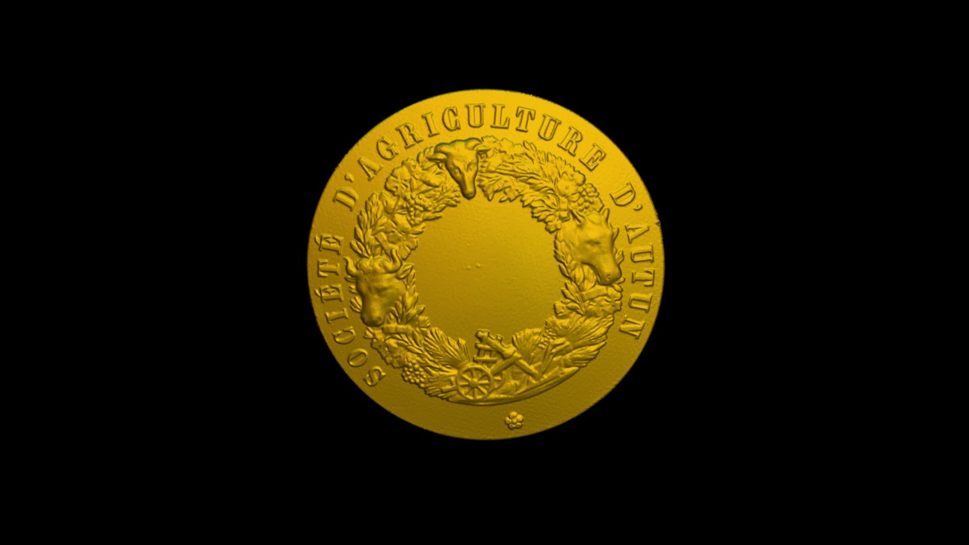 Coin - Download Free 3D model by Thunk3D 3D Scanner (@Lily.Qin1 ...
