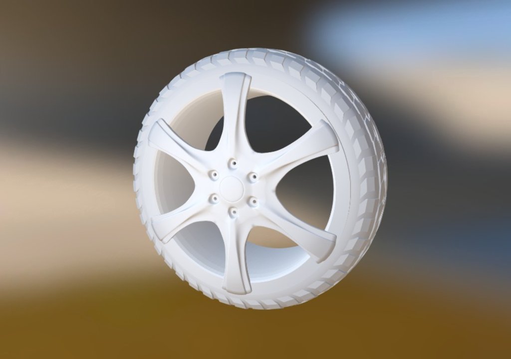 Model a Wheel Exercice - Download Free 3D model by Dorian Rodriguez ...