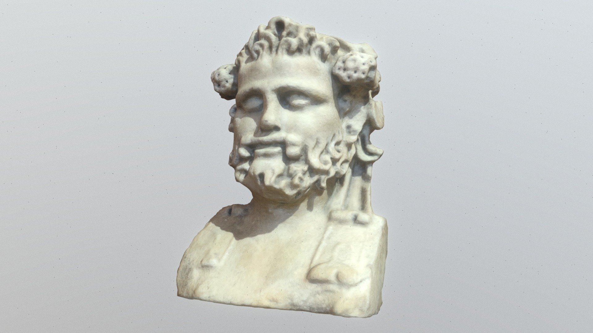 Bacus' Bust - 3D model by akemora [3246e9e] - Sketchfab