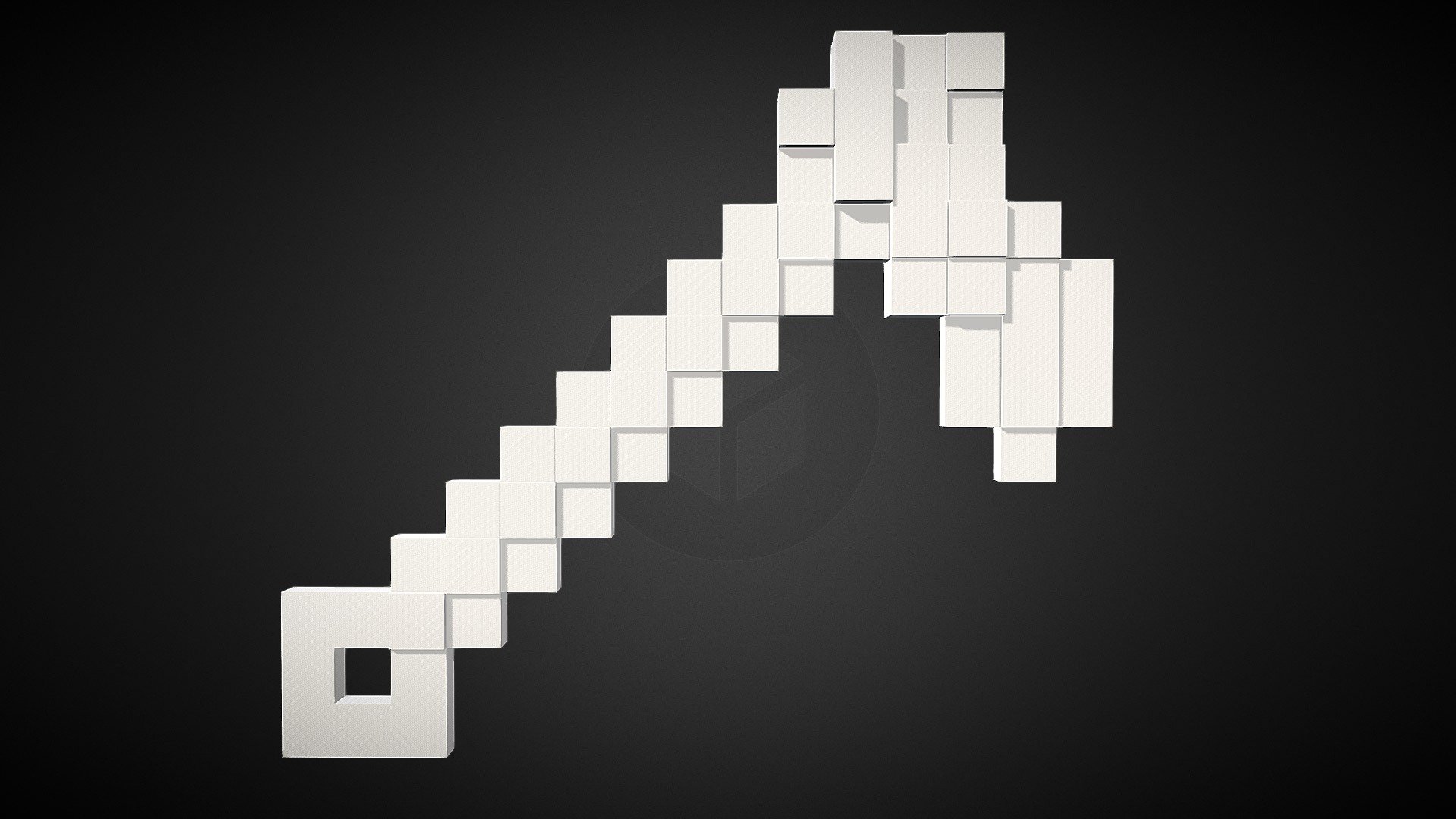 Minecraft Hoe Key Chain - Download Free 3D model by nimproductions ...